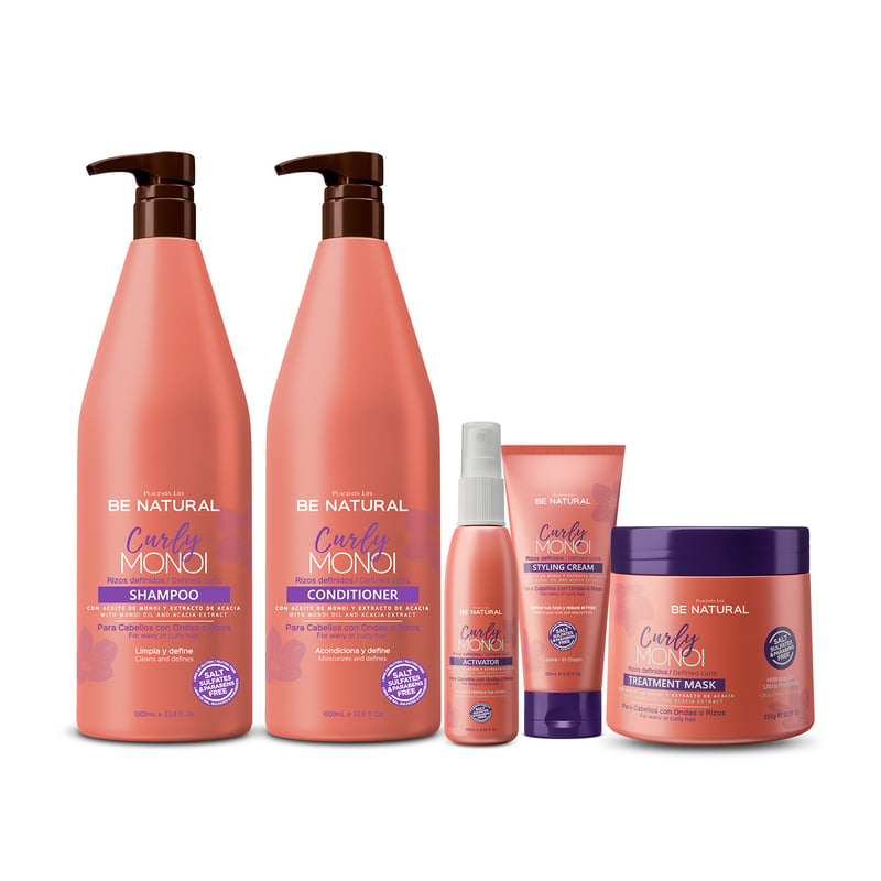 Combo Curly Monoi Rizos 1 Litro Be Natural BE NATURAL | falabella.com