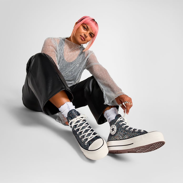 Zapatillas Urbanas Mujer Converse Ct As Lift Glitter CONVERSE ...