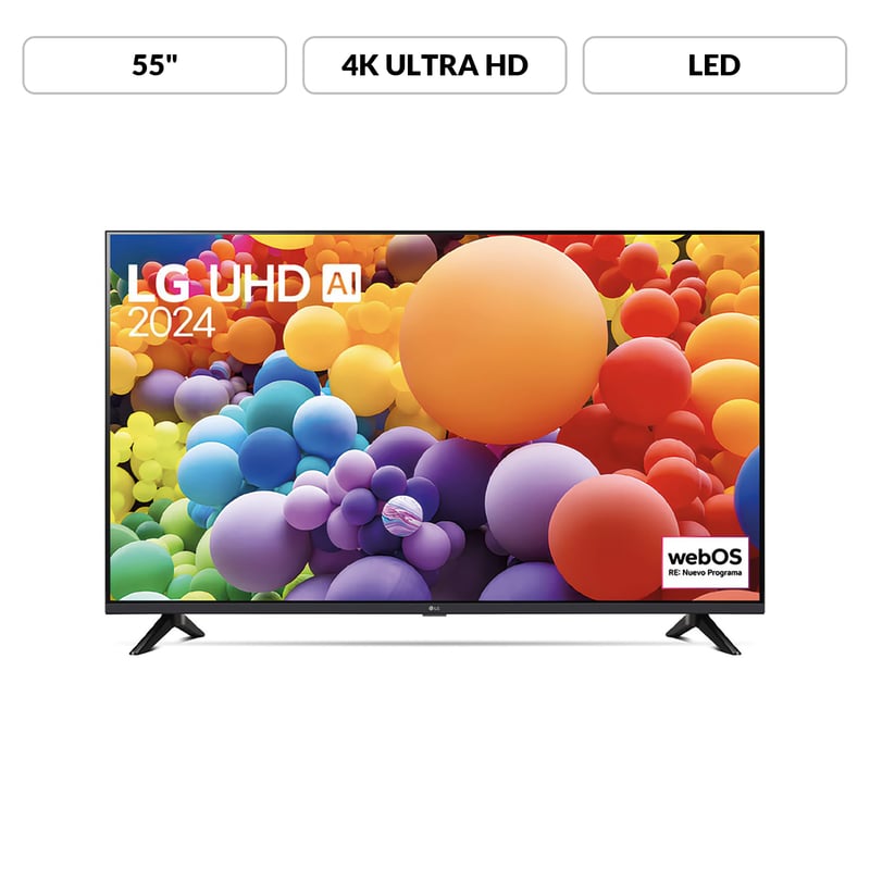 Televisor 55" Lg Uhd 4k Thinq Ai 55ut7300psa (2024) LG | falabella.com