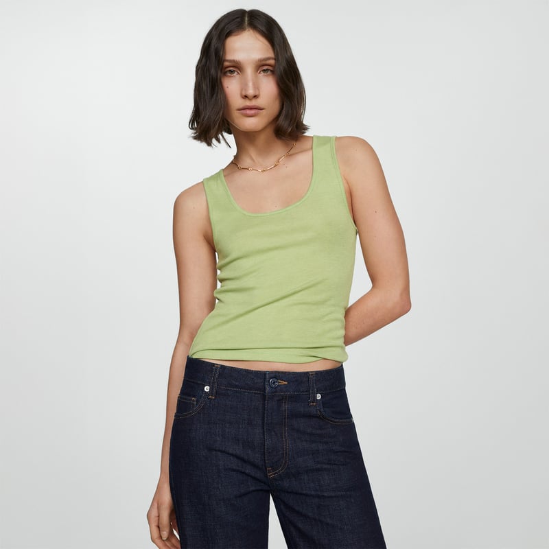 Top Sin Mangas Mujer Mango MANGO | falabella.com