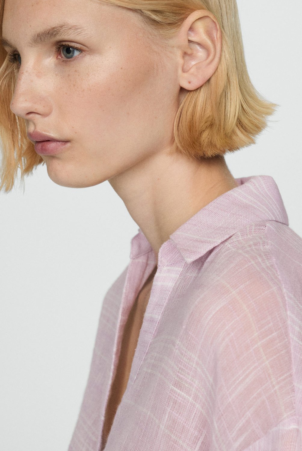 Blusa Manga Larga 100% Algodón Mujer Mango MANGO | falabella.com