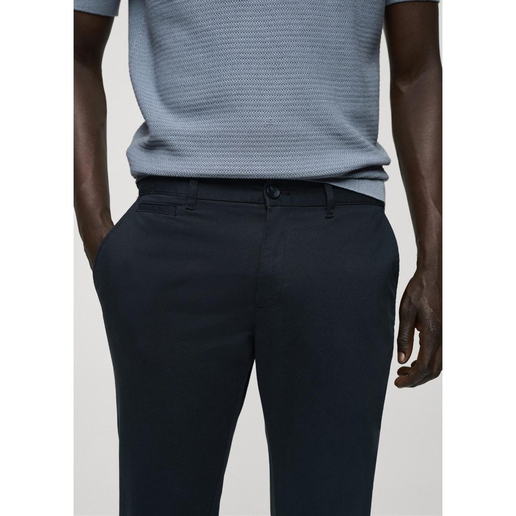 Pantalón Algodón Tapered Hombre Mango MANGO | falabella.com