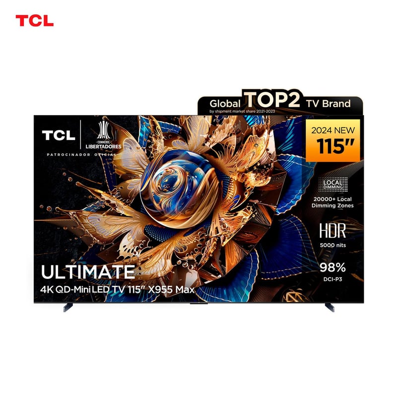 Televisor Tcl 115" Google Tv 115x955 Qd Miniled 4k Ultra Hd Smart Tv ...