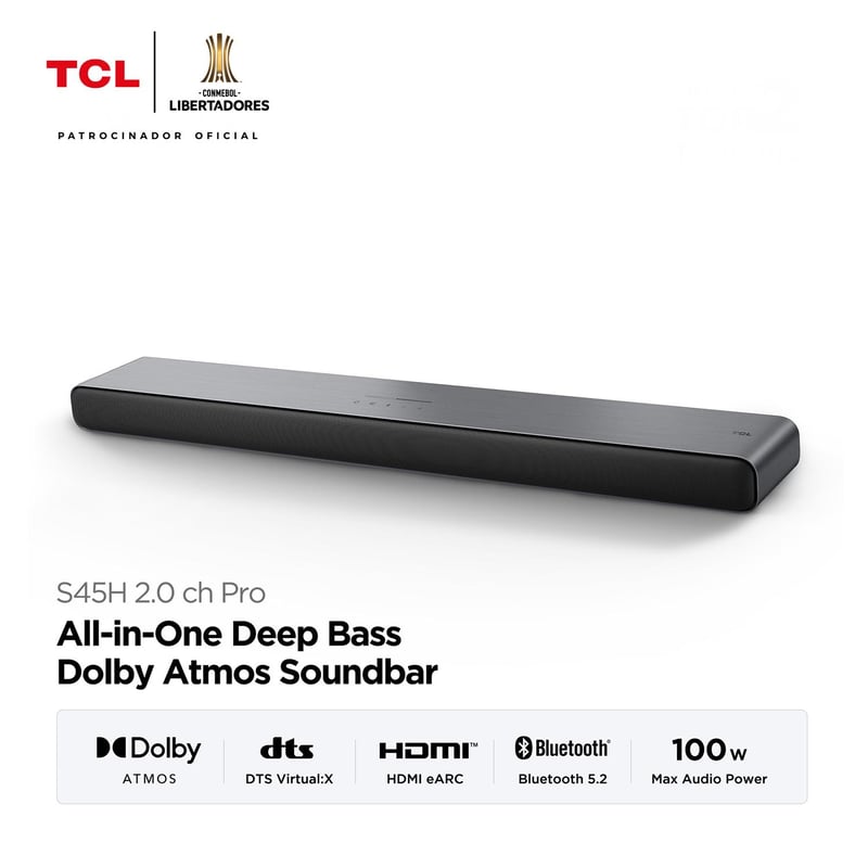 Soundbar Bluetooth S45h 100w S45h TCL | falabella.com