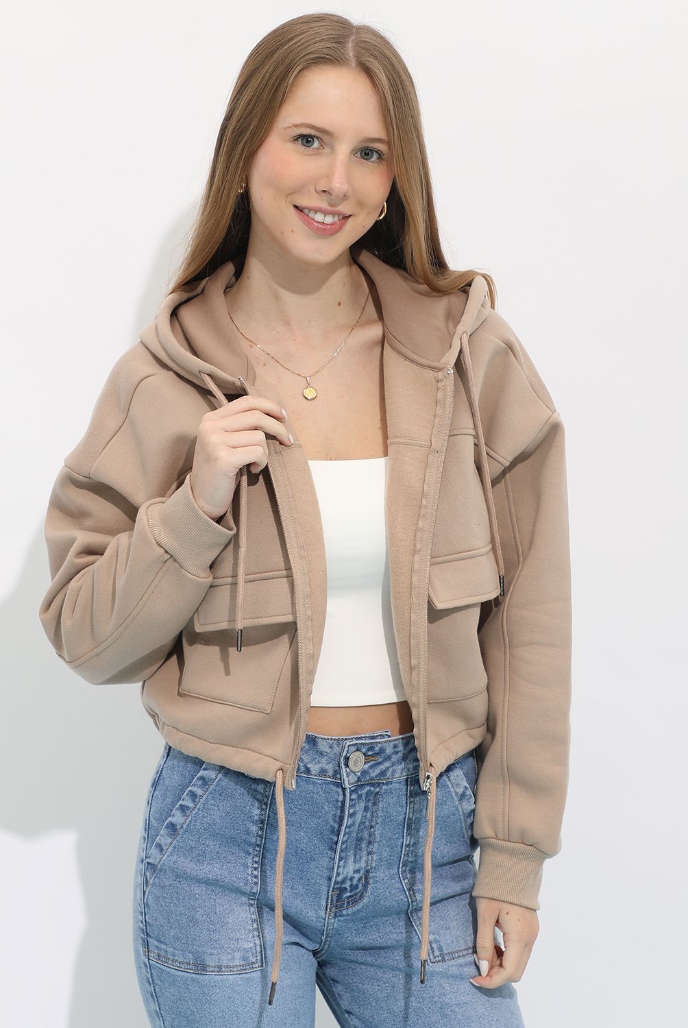 Casaca Crop Fit Mujer Doo Australia DOO AUSTRALIA | falabella.com