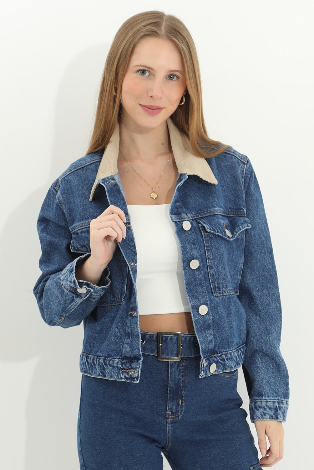 Casaca Jean 100% Algodón Mujer Sybilla SYBILLA | falabella.com