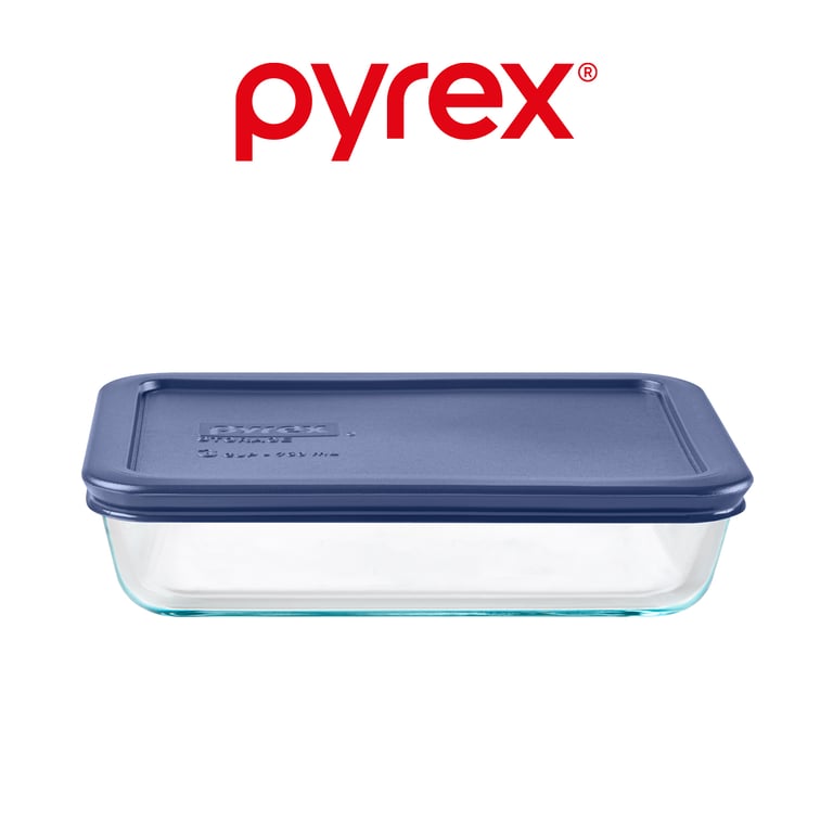 Pyrex Fuente Rectangular Azul 3 Tz PYREX | falabella.com