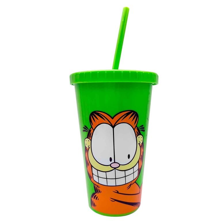 Vaso Tumblr Garfield Sonriente 450 mL | Tottus Perú