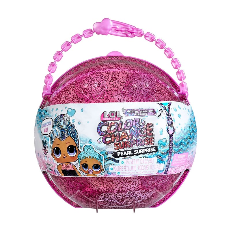 Muñeca LOL Surprise Glitter Color Change Pearl Surprise Purple LOL ...
