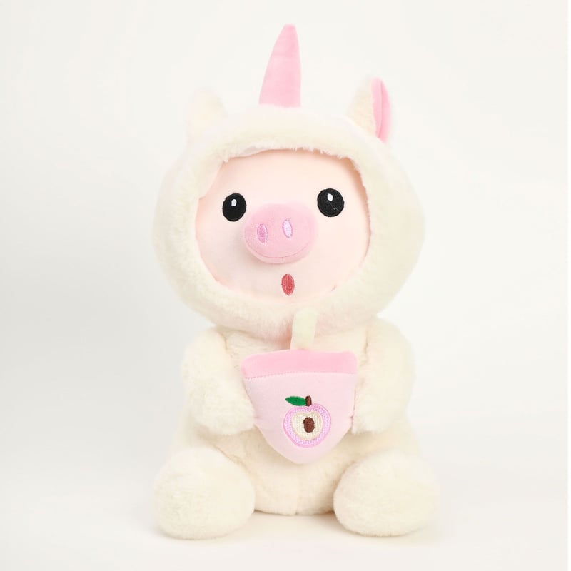 Peluche Chanchito Disfraz Unicornio 35cm Kisses KISSES | falabella.com