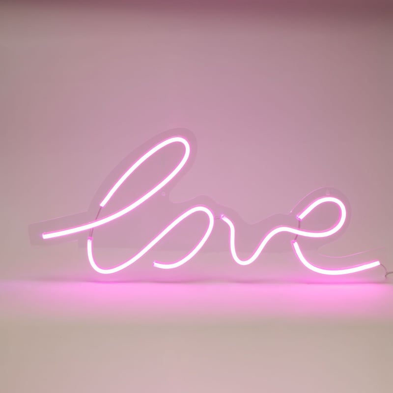 Letrero Neón Love 71Cm MICA | falabella.com