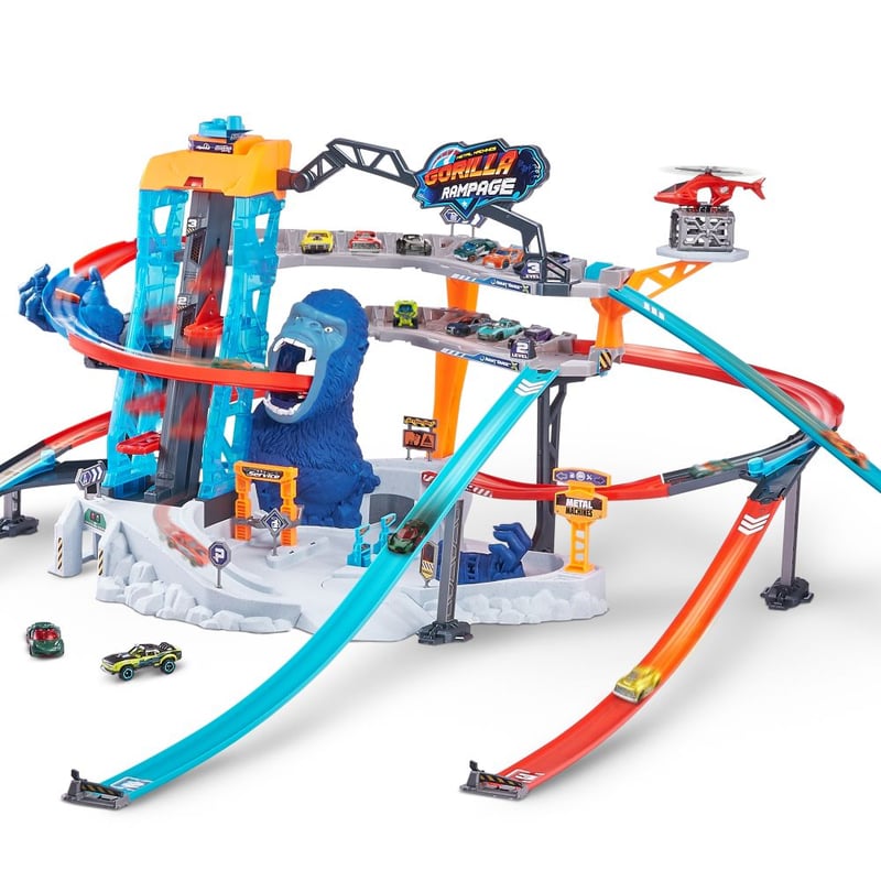 Pista De Vehiculos Ataque De Gorila METAL MACHINES | falabella.com