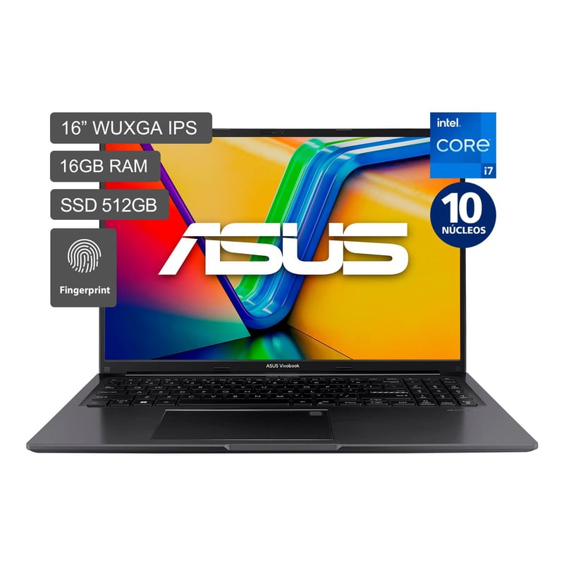 Laptop Asus Intel Core I7 16gb 512gb Ssd Vivobook 16 12° Gen 16'' ASUS ...