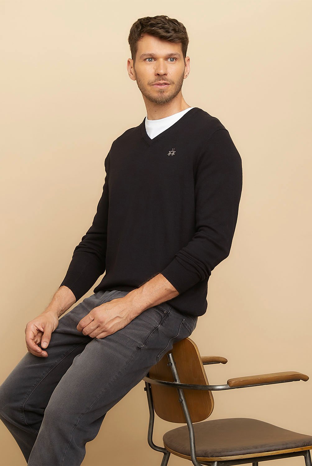 Chompa Algodón Hombre La Martina LA MARTINA | falabella.com