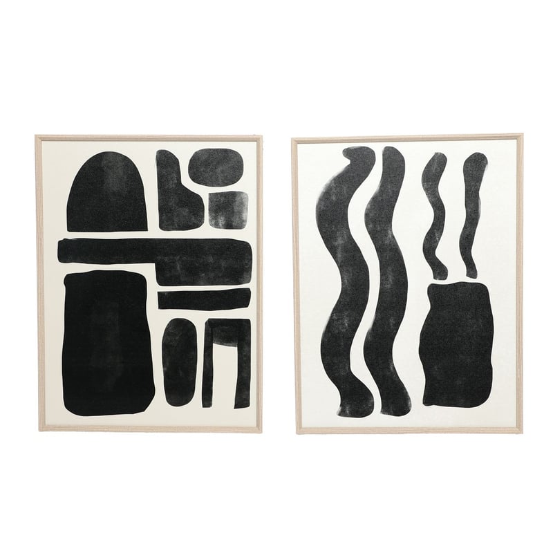 Cuadro Trival Negro 31x41x.4cm MICA | falabella.com