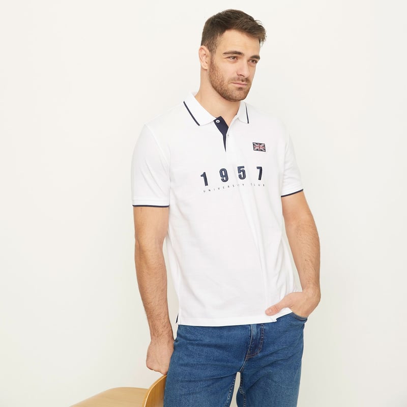 Polo 100% Algodón Hombre University Club UNIVERSITY CLUB | falabella.com