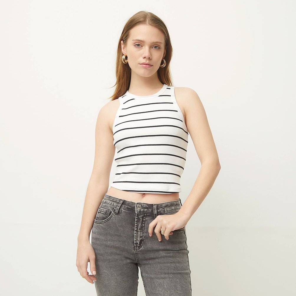 Polo Sin Mangas Algodón Mujer Sybilla SYBILLA | falabella.com