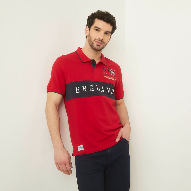 Polo University Club Manga Corta Algodón UNIVERSITY CLUB | falabella.com