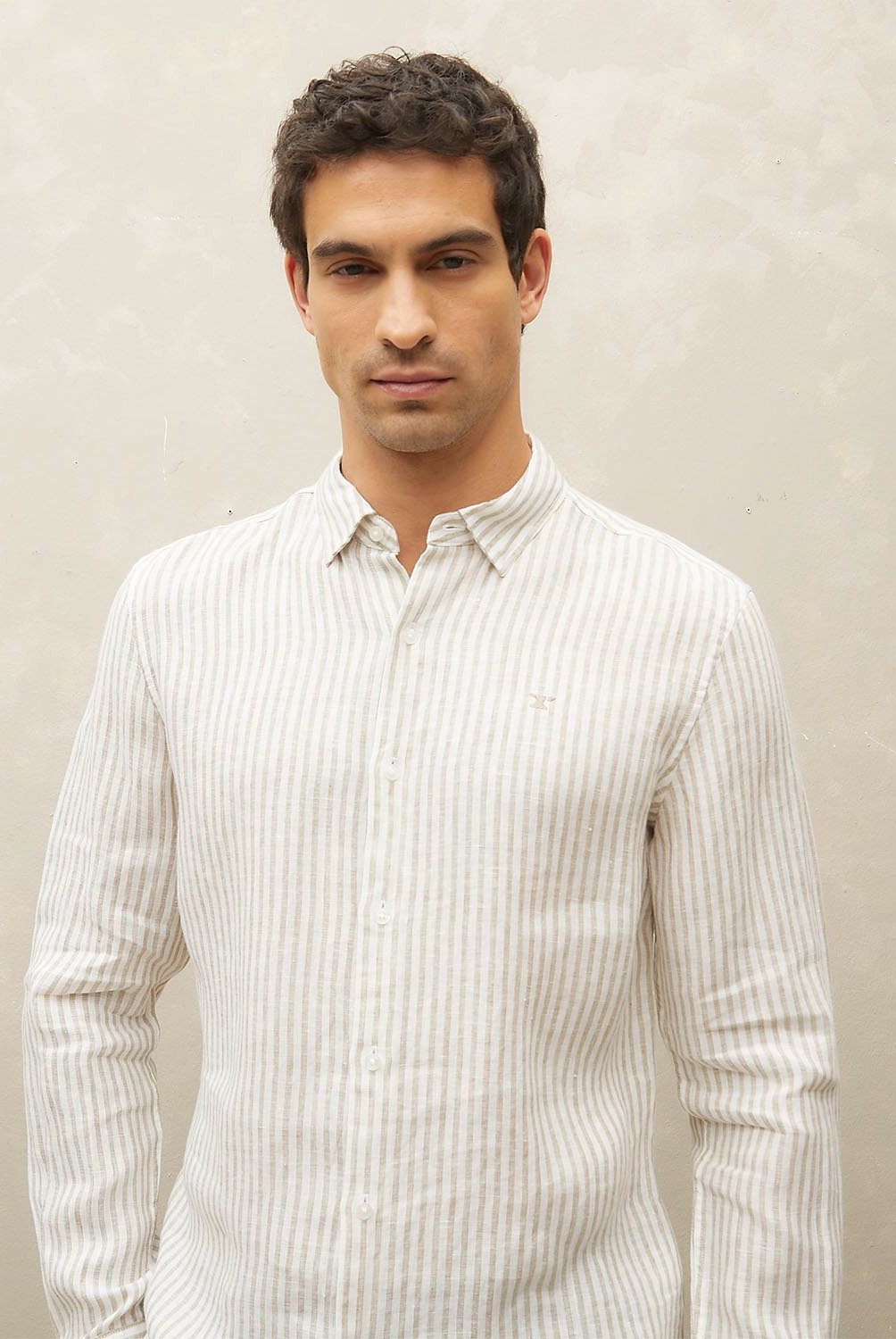 Camisa 100% Lino Hombre Wolf&hank WOLF&HANK | falabella.com