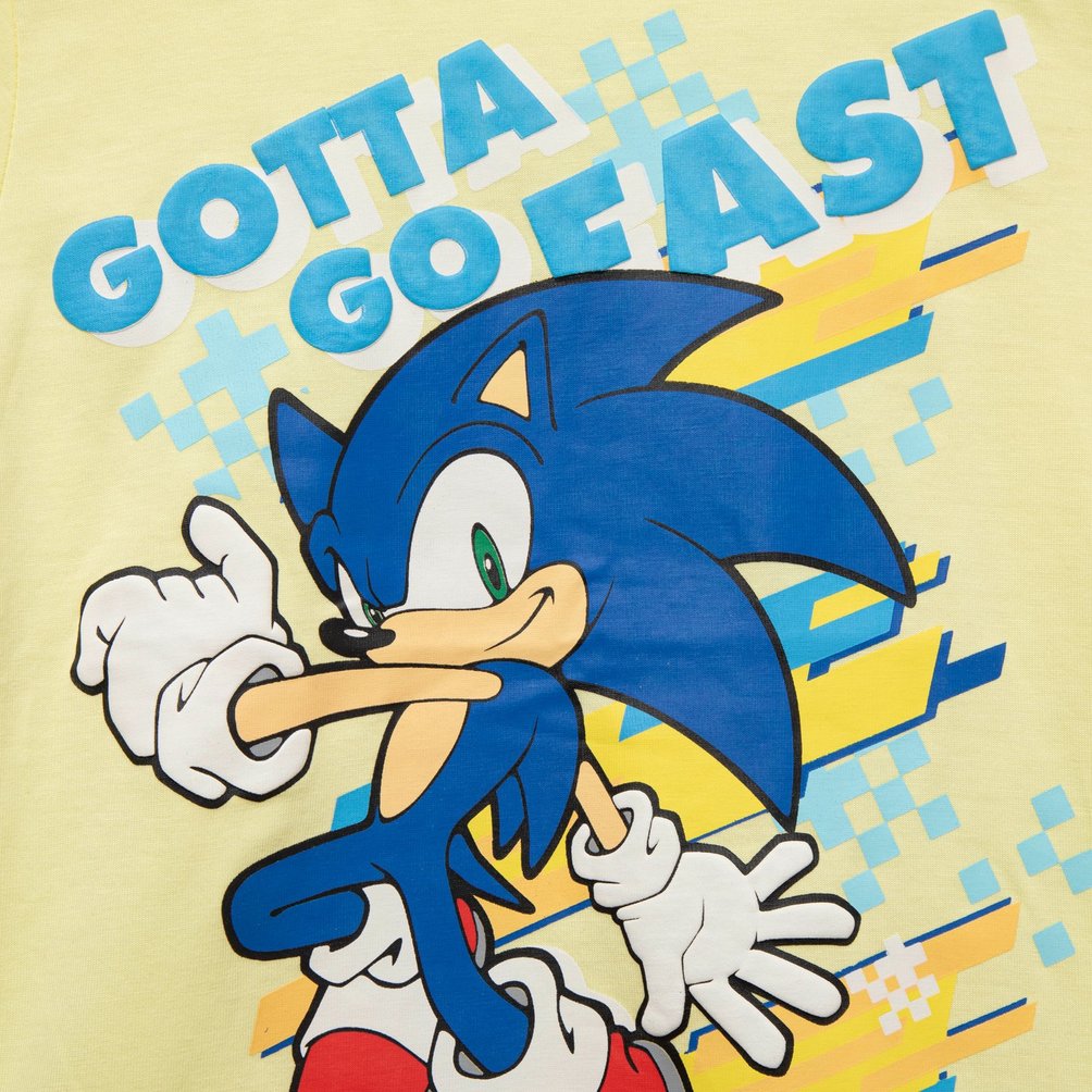 Polo Niño Manga Corta Algodón Sonic SONIC | falabella.com
