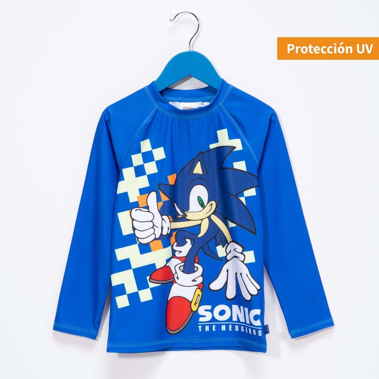 Polo UV Niño Manga Larga Sonic SONIC | falabella.com