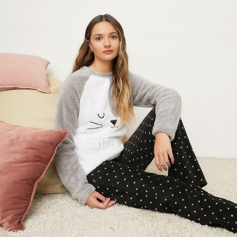 Pijama Polar Mujer SYBILLA | falabella.com