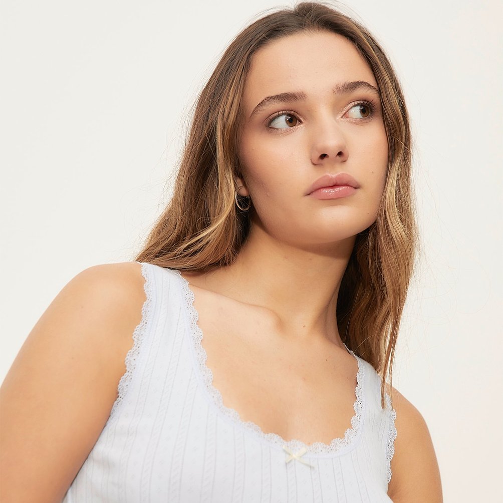 Polo Sin Mangas 100% Algodón Mujer Sybilla SYBILLA | falabella.com