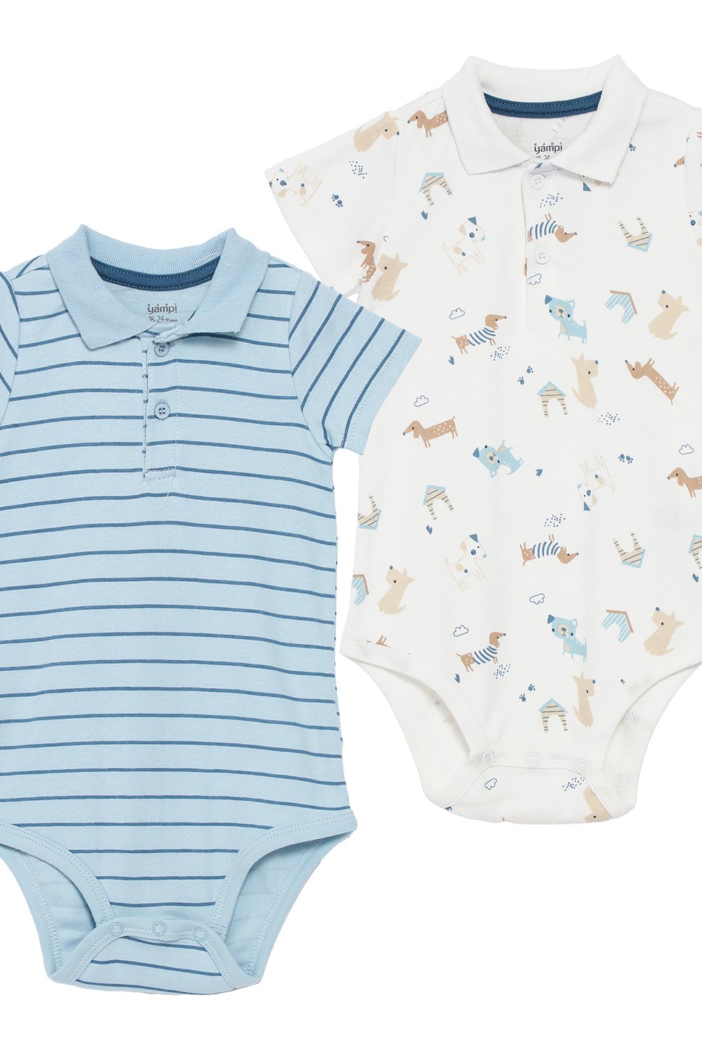 Body Bebé Niño Pack X2 Algodón Yamp YAMP | falabella.com