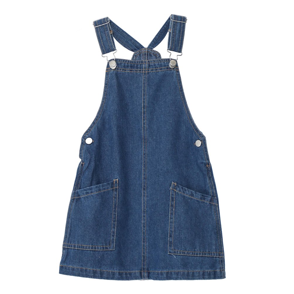 Overol Denim Niña Yamp Diseño Flores Casual YAMP | falabella.com