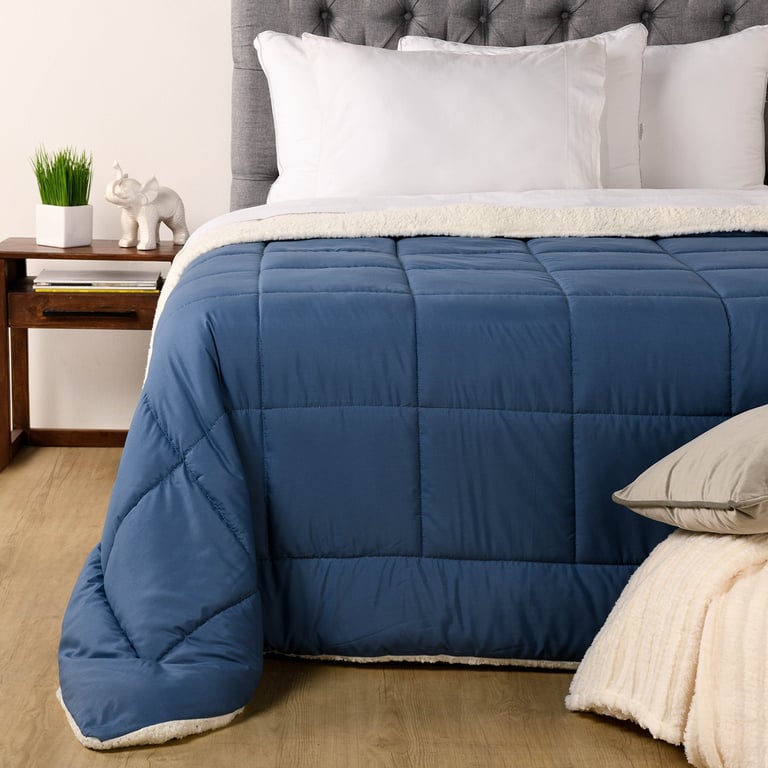 Edredón Liso Sherpa Mica MICA | falabella.com