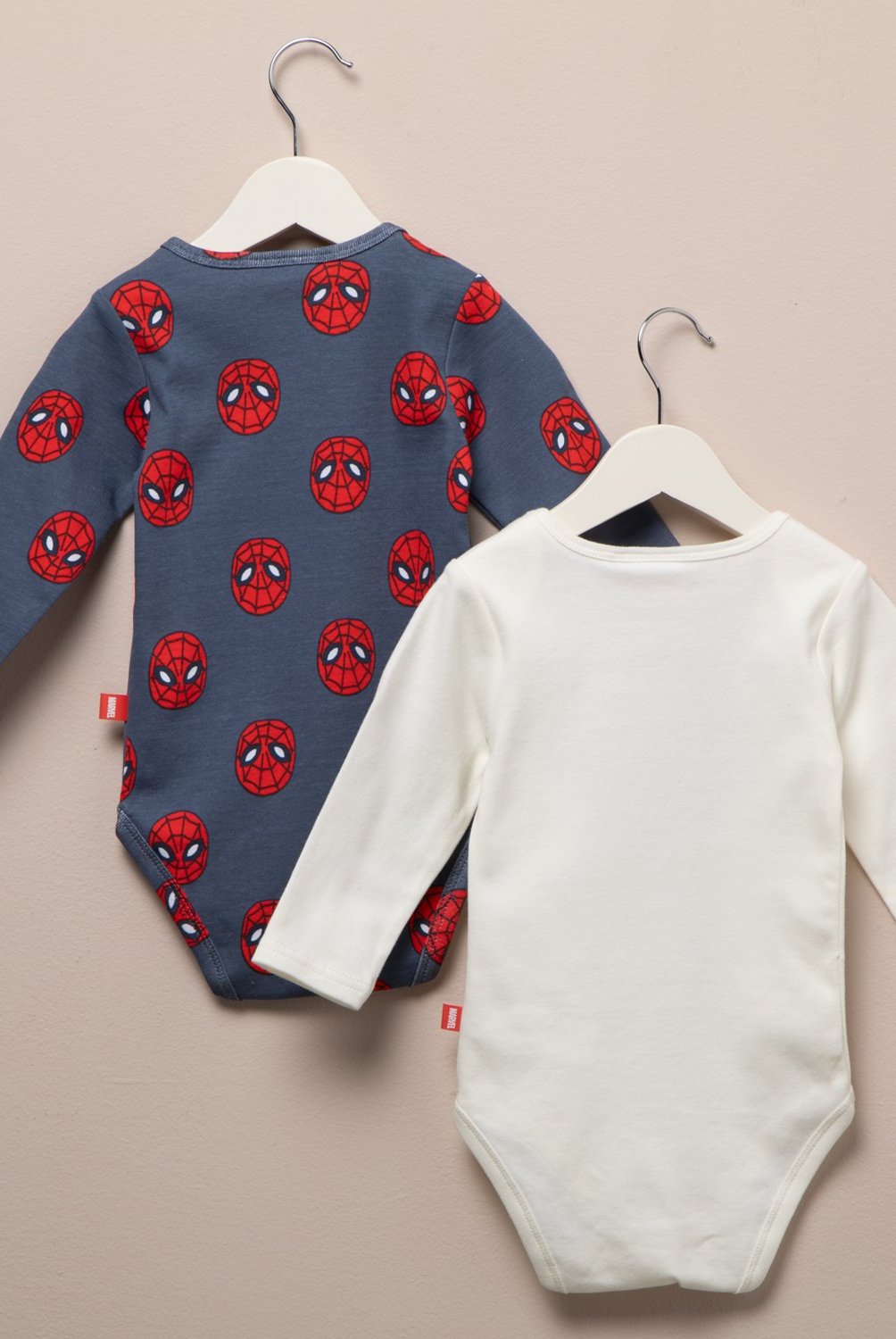 Body Bebé Niño Pack X2 Algodón Spider-man SPIDERMAN | falabella.com