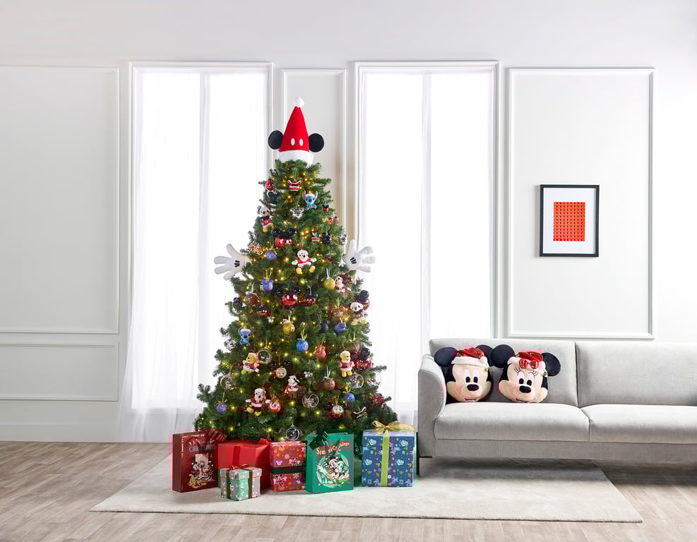 Set4 adorno colgante Mickey rojo DISNEY | falabella.com