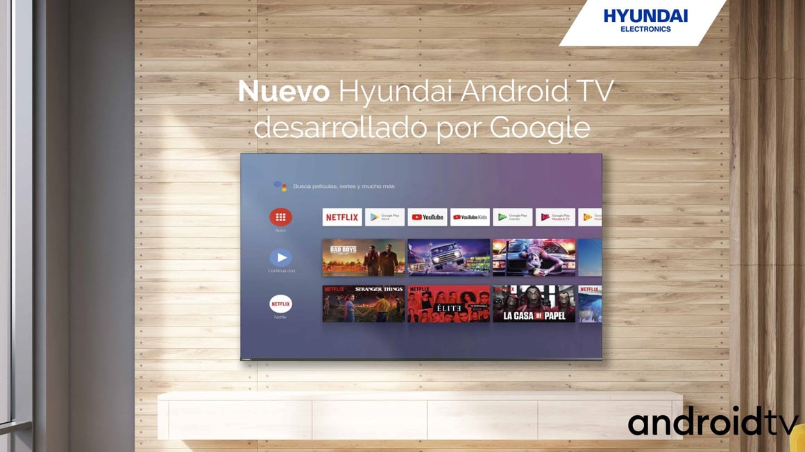 Televisor Smart Android 65" Hyundai 4K UHD Borderless HYUNDAI | falabella.com