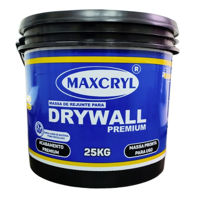 Massa Pronta para Drywall 25kg Maxcryl - Sodimac.com.br