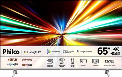 Smart Tv Qled 65'' 4k Ptv65g3bgtssbl Cinza Philco - Sodimac.com.br