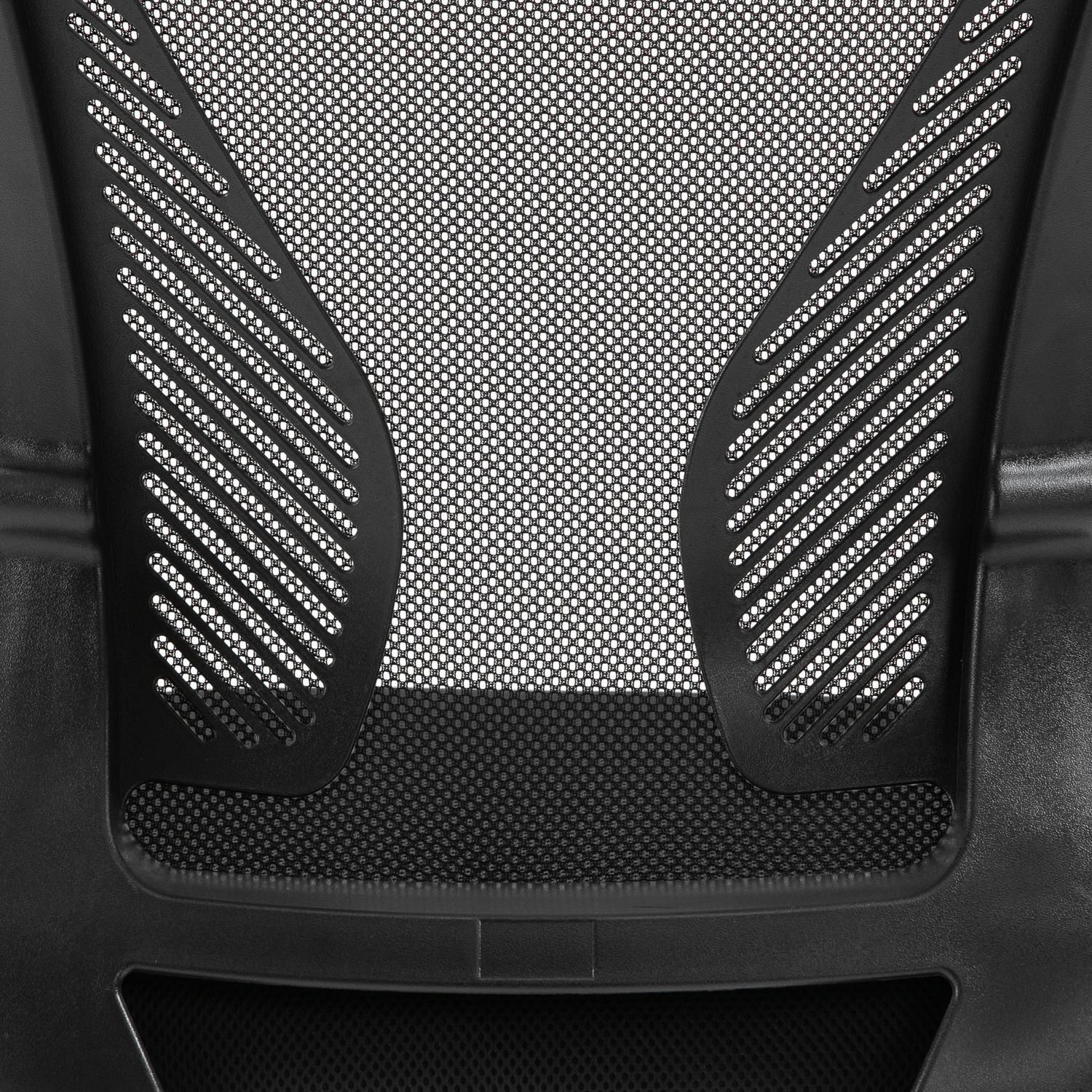 Cadeira de Escritório com Tela Mesh Preta Just Home Collection ...