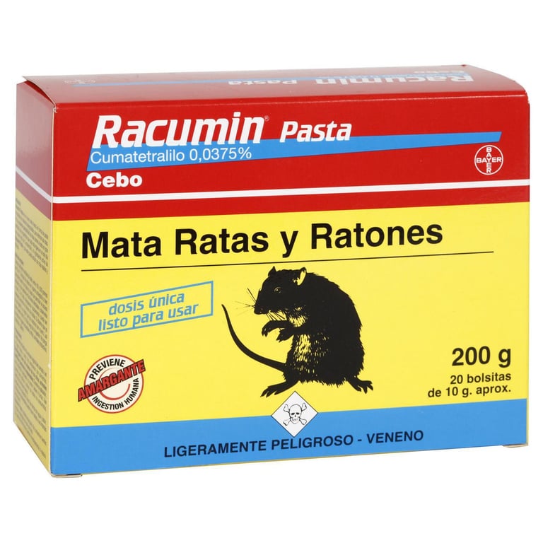 Raticida en pasta 200 gr | Sodimac - Falabella