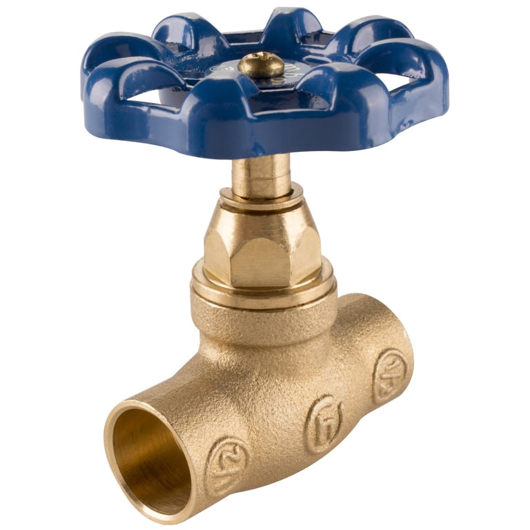 Llave paso 1/2" SO bronce | Sodimac - Falabella