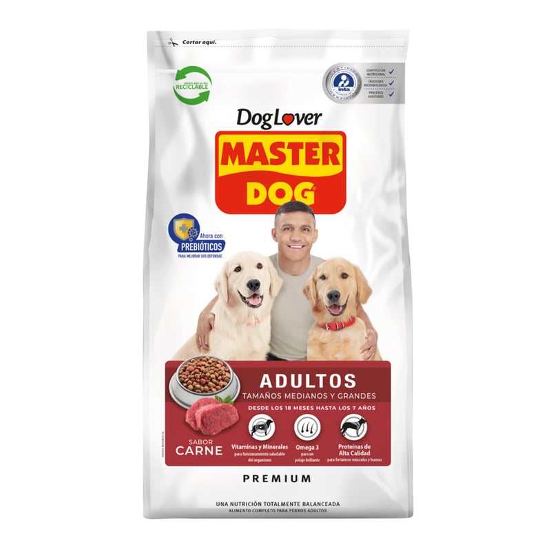 Alimento para Perro Adulto Carne, arroz y vegetales 15 kg | Sodimac ...