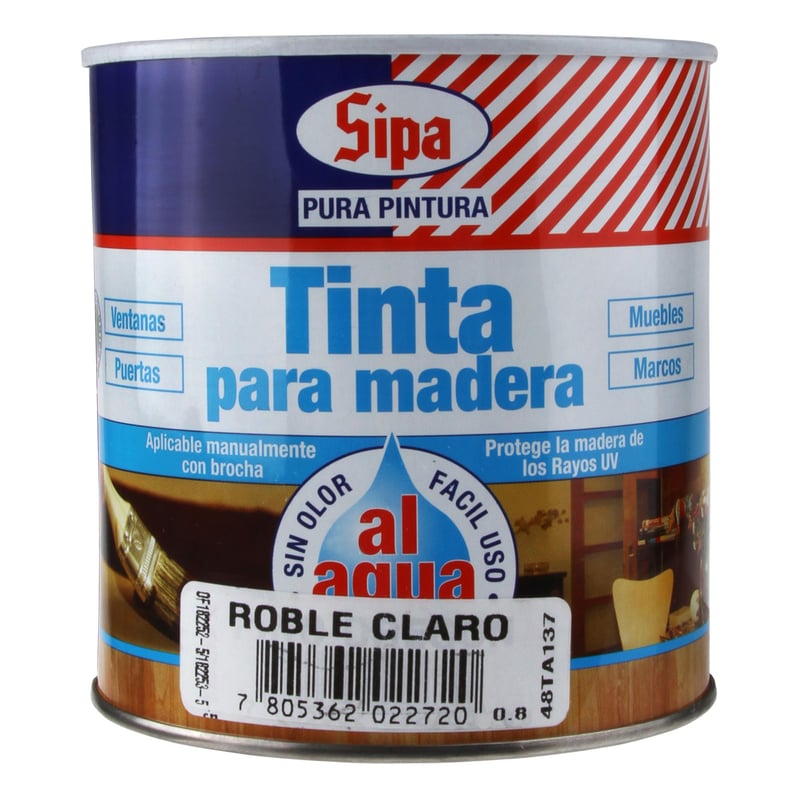 Tinta para Madera 800 ml Roble | Sodimac - Falabella