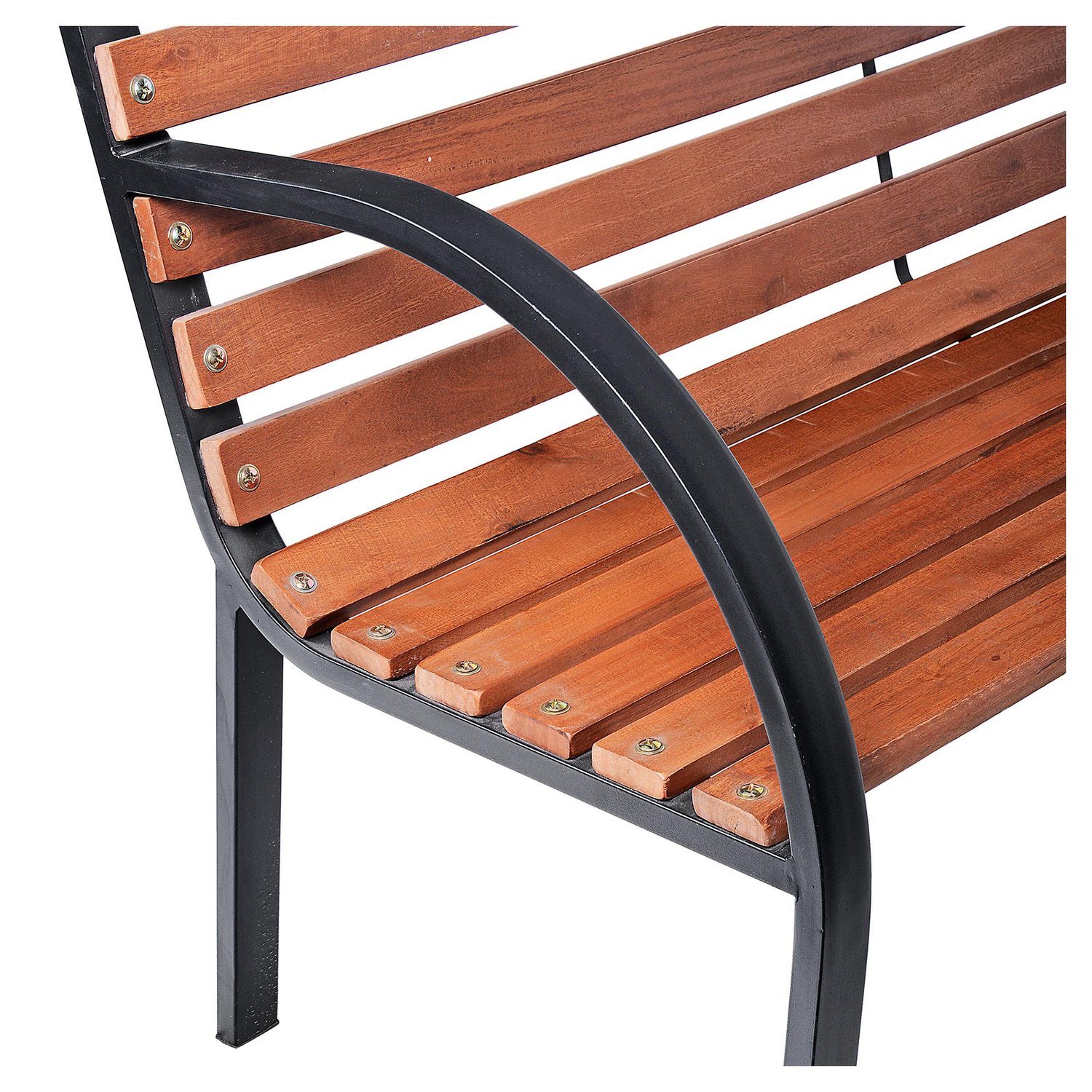 Banca de Madera y Acero para Terraza | Sodimac - Falabella