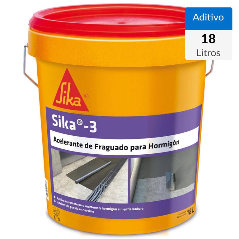 Acelerante de Fraguado para Hormigón Tineta 18 l | Sodimac - Falabella