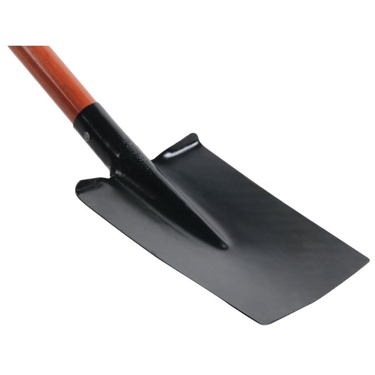 Pala cuadrada de metal negro | Sodimac - Falabella