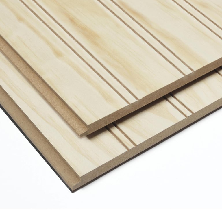 MDF Ranurado Enchapado Café 9 mm 120x240 cm | Sodimac - Falabella