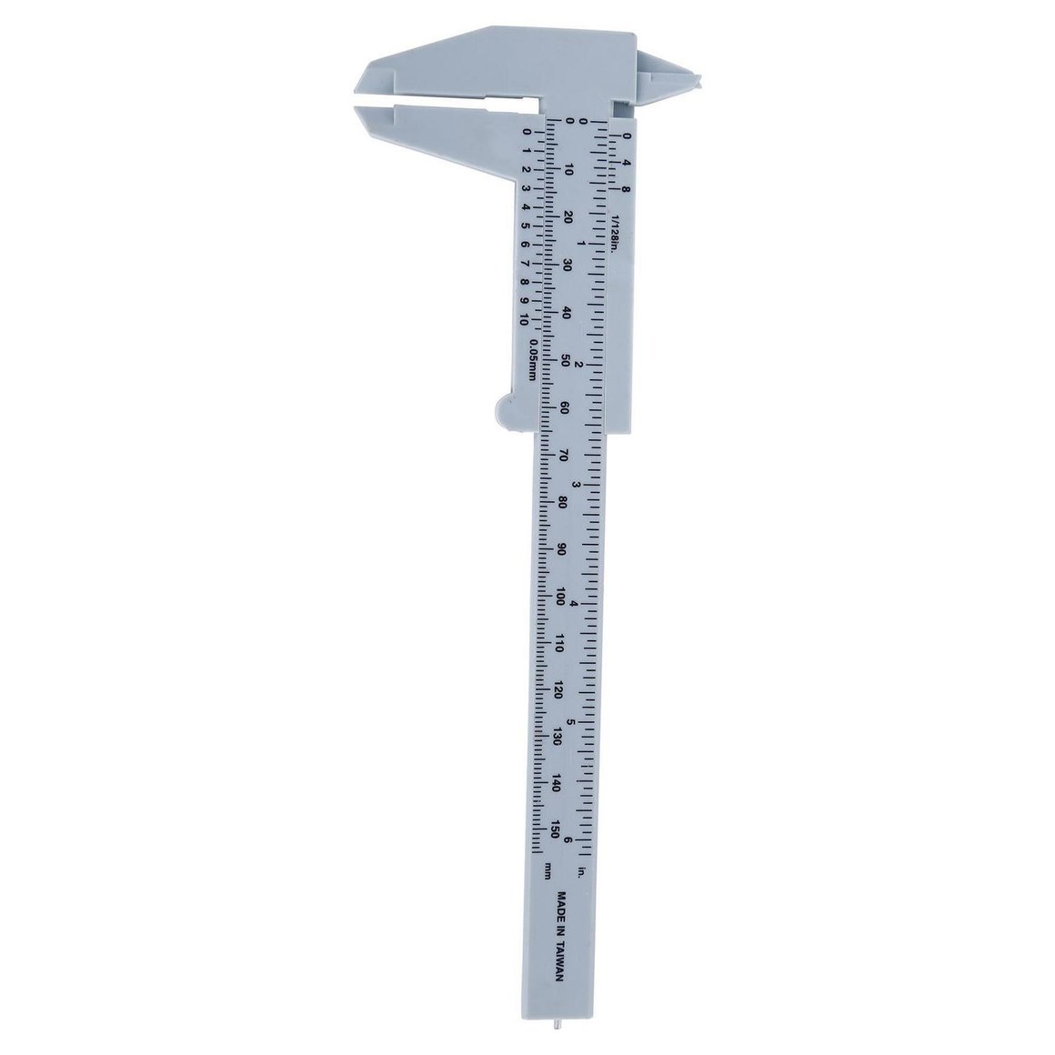 Pie de metro 6" plástico gris | Sodimac Chile