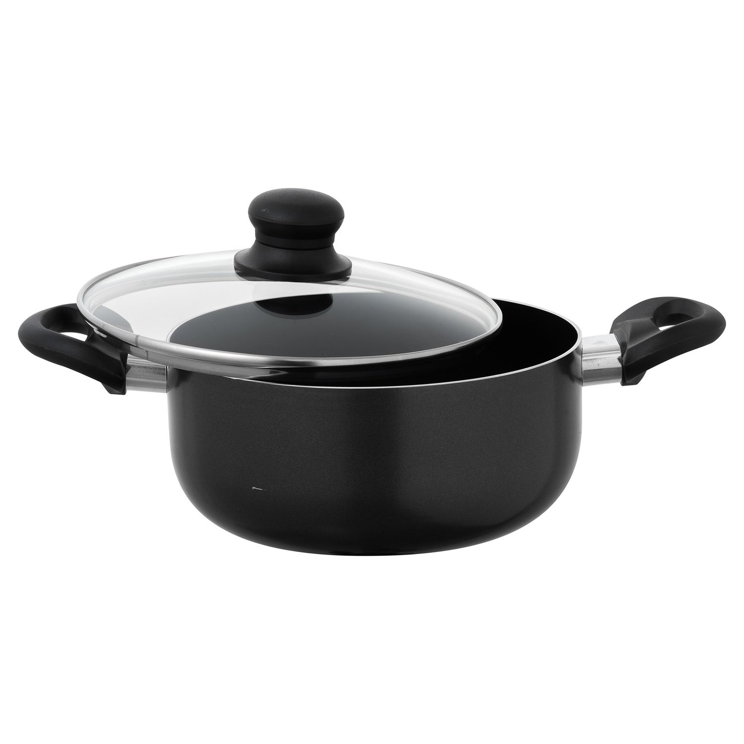 Olla de Aluminio 20 cm 2 l Negro Gourmet | Sodimac - Falabella