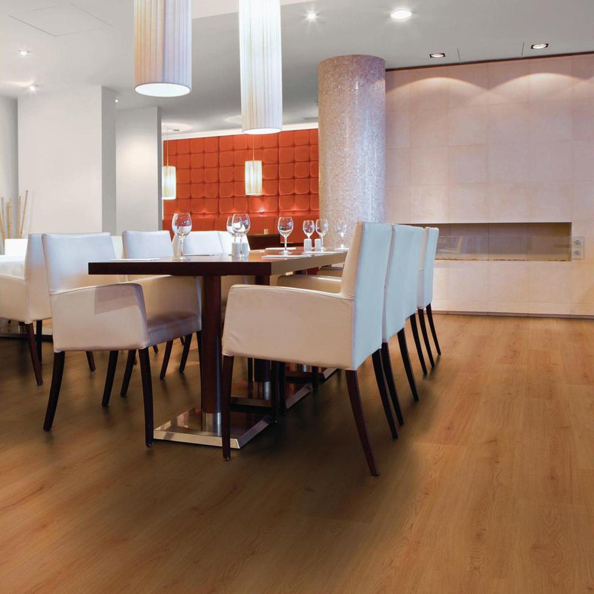 Piso Flotante 8 mm Cerezo Silvestre Café 2.131 m2 | Sodimac - Falabella