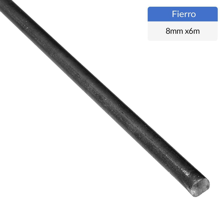 Fierro Liso Redondo Acero 8x8 mm 6 m | Sodimac - Falabella