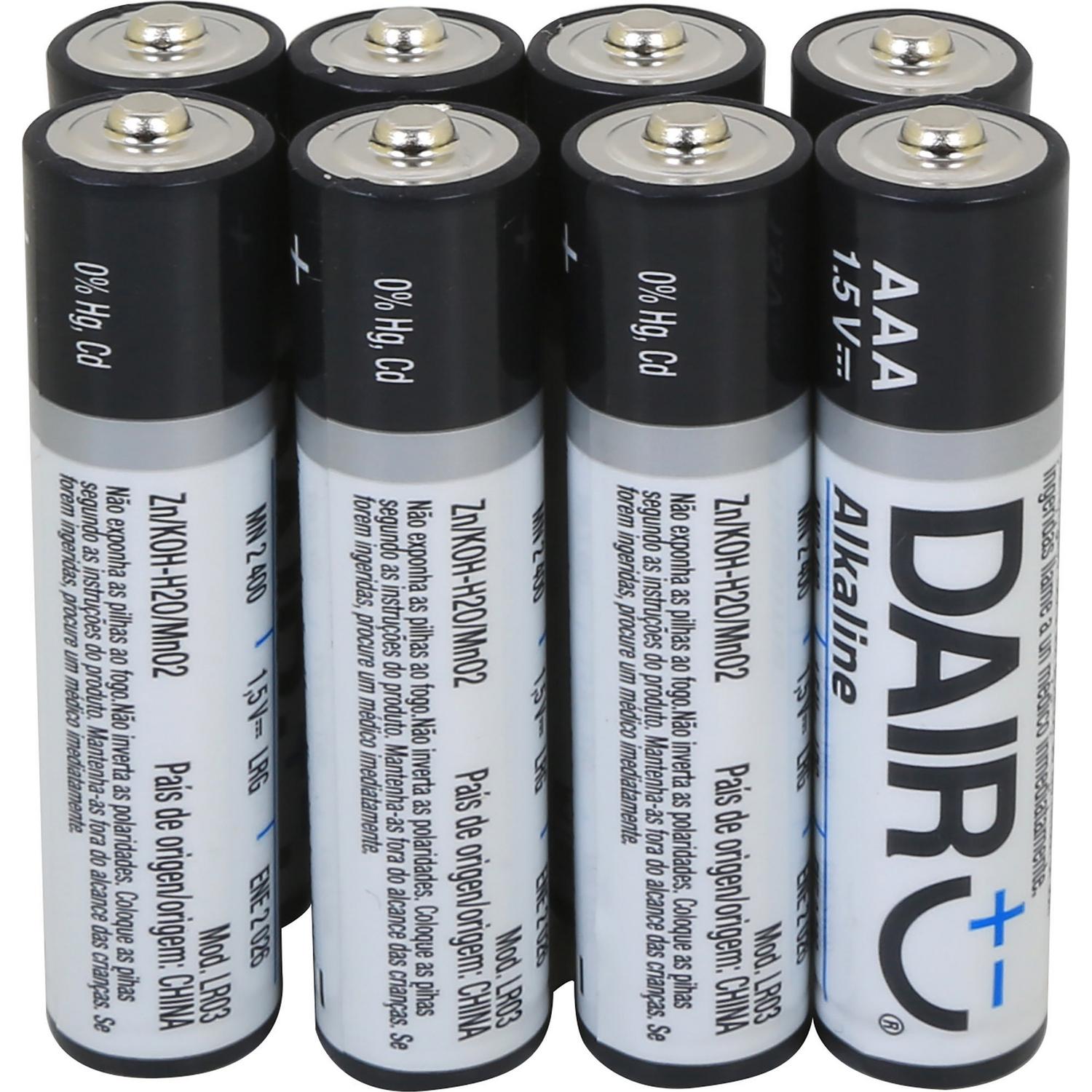 Pack de 8 pilas alcalinas AAA 1.5V | Sodimac - Falabella