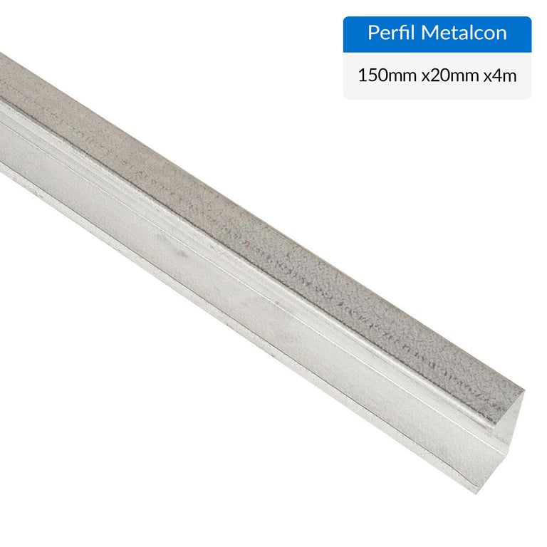Perfil C Metalcon Estructural Metal 150x20x1 mm 4 m | Sodimac - Falabella